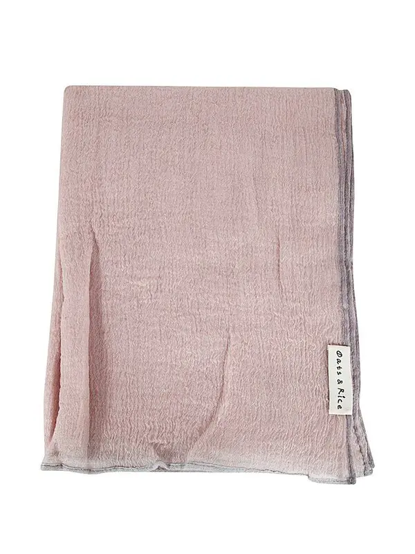 OATS & RICE Crepe Wool Shawl Accessories