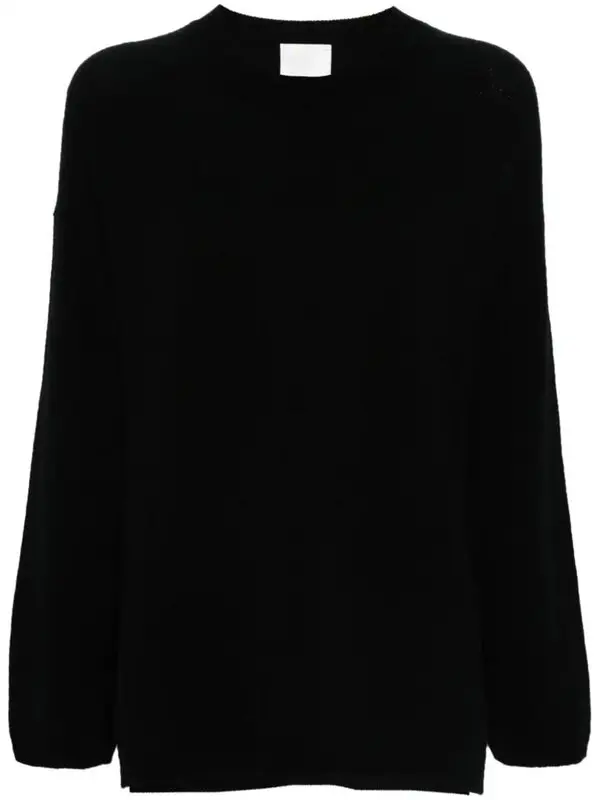 ALLUDE Rd Sweater 1/1 5gg Flat Knit