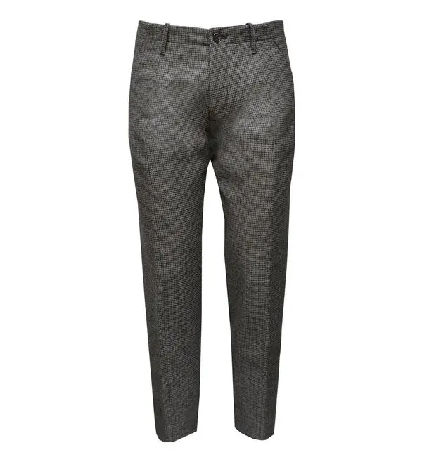 NINE:INTHE:MORNING Pied De Poule Lana Trousers