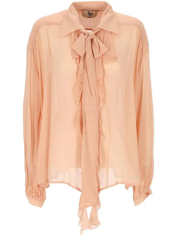 ANIYE BY Shirt With Maxi Scarf Collar - Phard