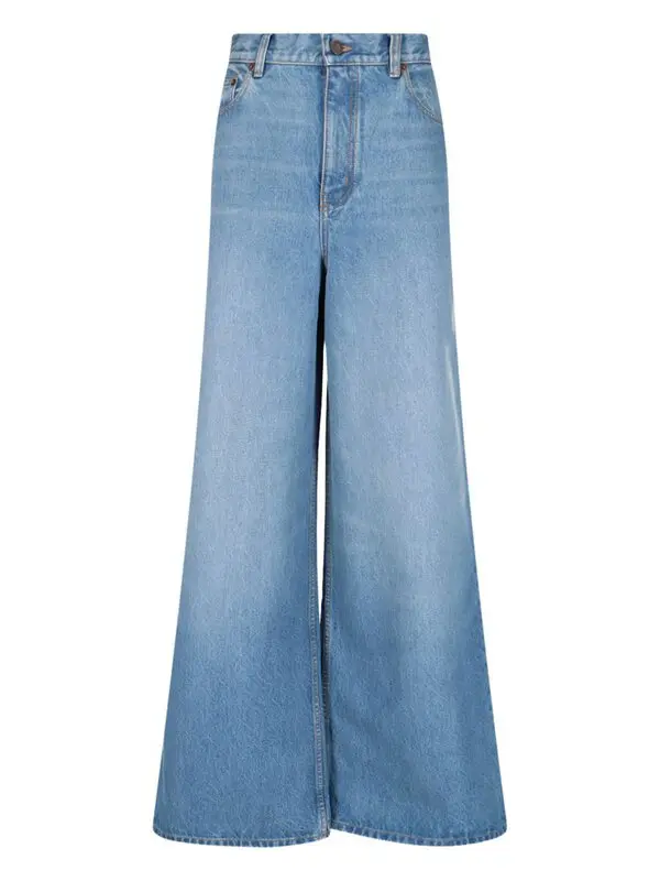 Chloé Wide Leg Jeans - Blue