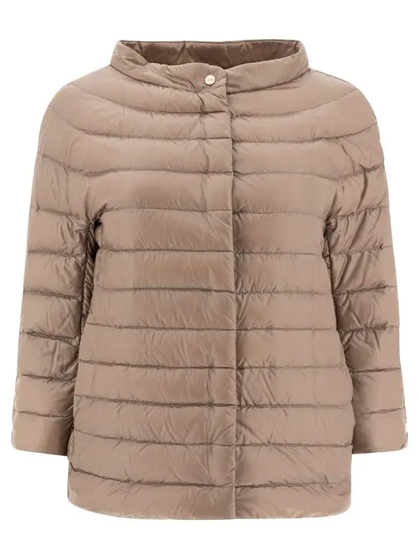 Herno Nylon Lightweight Cape - Grey