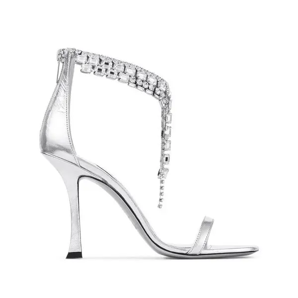 JIMMY CHOO Verity Sandal - Silver
