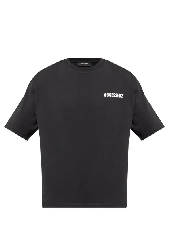 Dsquared2 T-shirts And Polos - Black + White Print