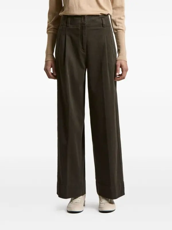 Peserico Tailored Trousers - Brown