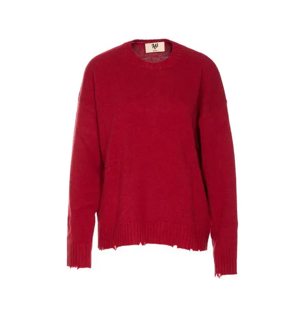 ANIYE BY Viven Round Neck Sweater - Red