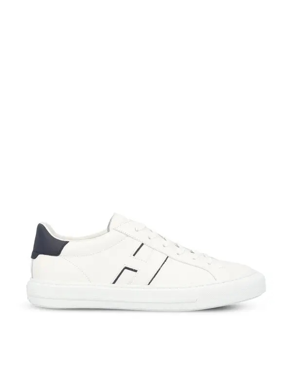 Hogan H691 Leather Sneakers - White
