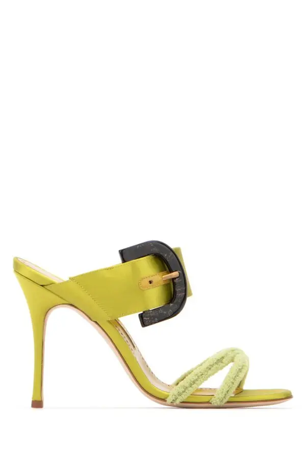 Manolo Blahnik Leather Sandals