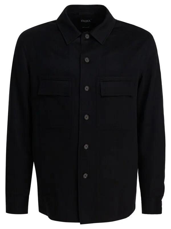Zegna Cashmere Jacket - Black
