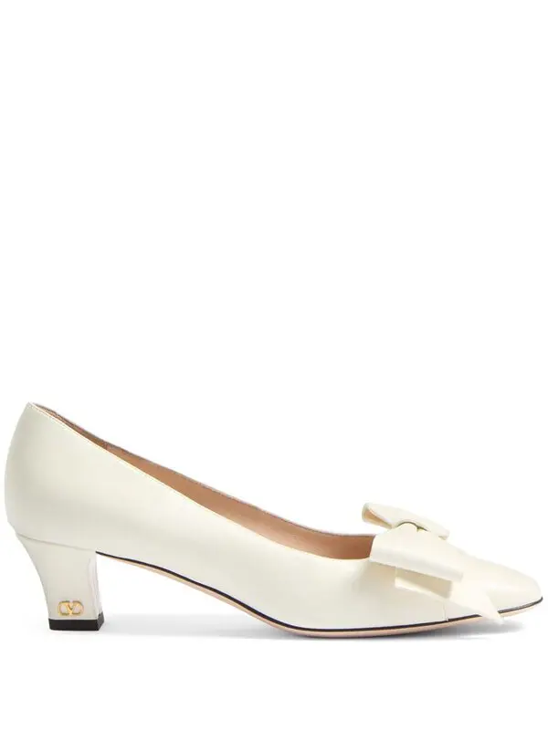 Valentino Garavani Heeled Slingbacks - White