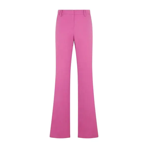 Magda Butrym Violet Wool Flared Leg Pants