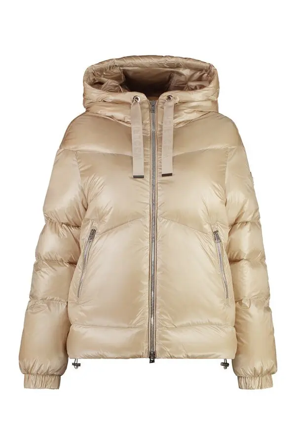 Woolrich Aliquippa Hooded Nylon Down Jacket