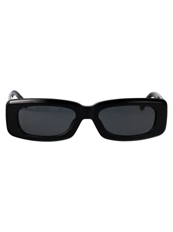 Attico Mini Marfa Sunglasses - Black/ Silver/ Grey