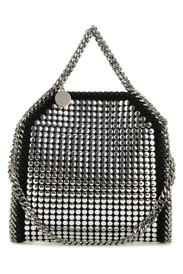 Stella McCartney Embellished Micro Falabella Handbag - Black