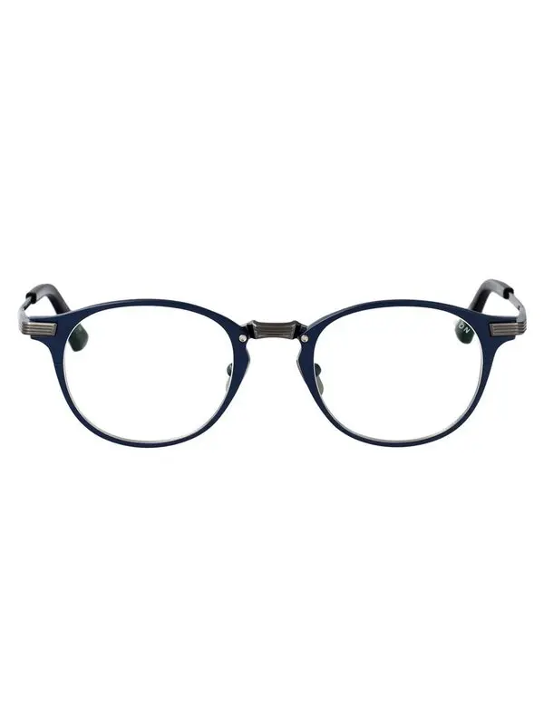 Dita Radicon Optical - Matte Navy - Antique Silver W/clear