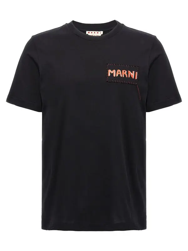 Marni Logo T-shirt - Black