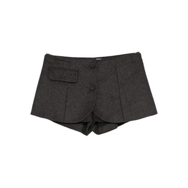 Vivetta Ruffle Hem Shorts - Multicolor