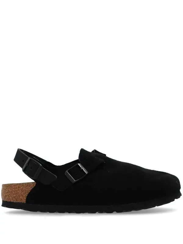 BIRKENSTOCK Suede Sandals - Tokio Black