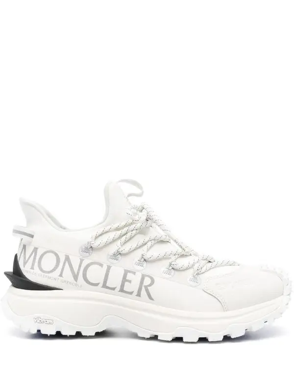 Moncler Lace-up Sneakers - White