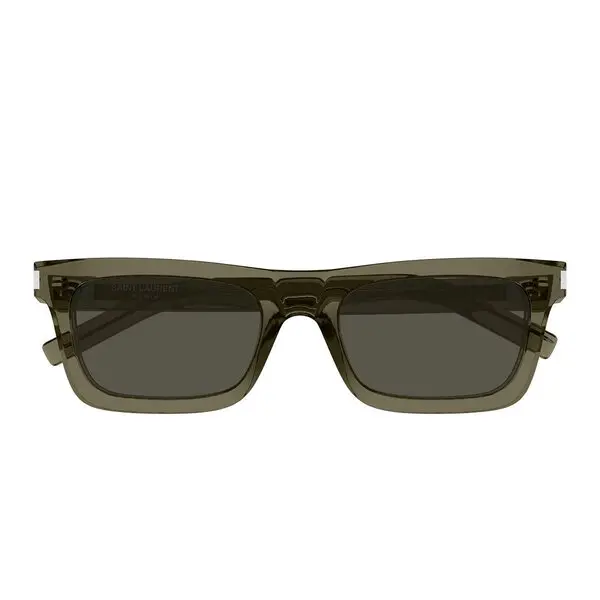 Saint Laurent Rectangle Sunglasses - Brown