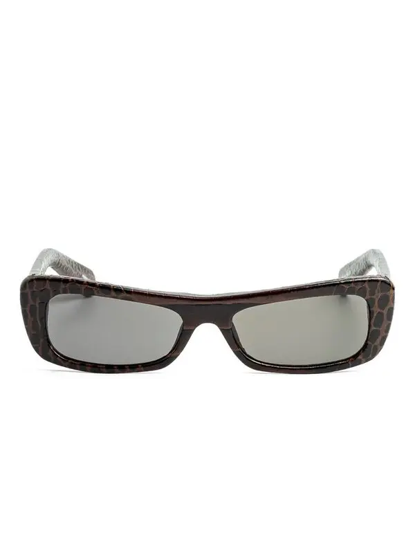 Jacquemus Capri Sunglasses - Brown