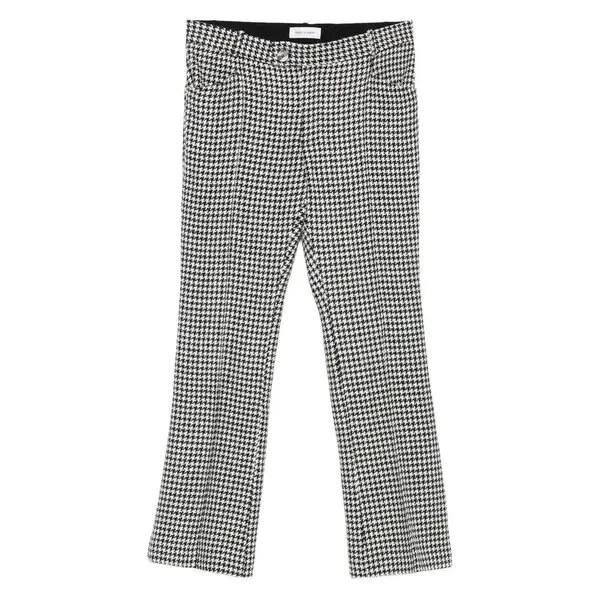 ERNEST W. BAKER Houndstooth Straight Leg Pants - Multicolor