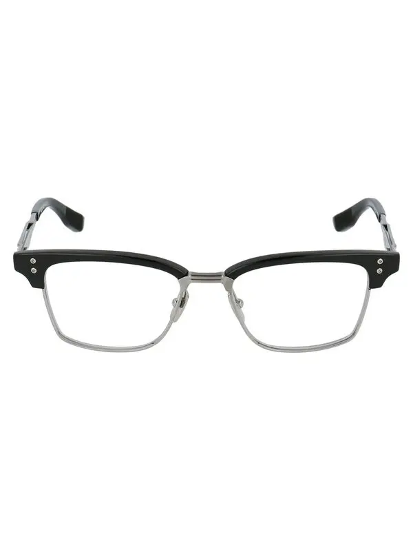 Dita Statesman Six Optical - Black - Antique Silver - Matte Black