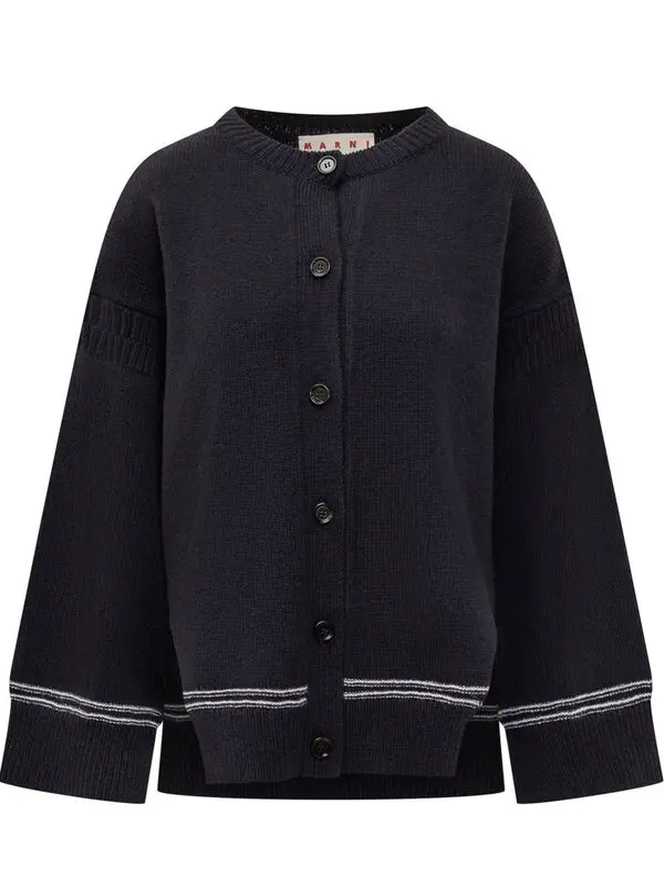 Marni Cardigan In Virgin Wool
