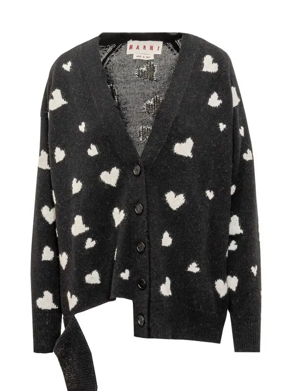 Marni Bunch Of Hearts Cardigan