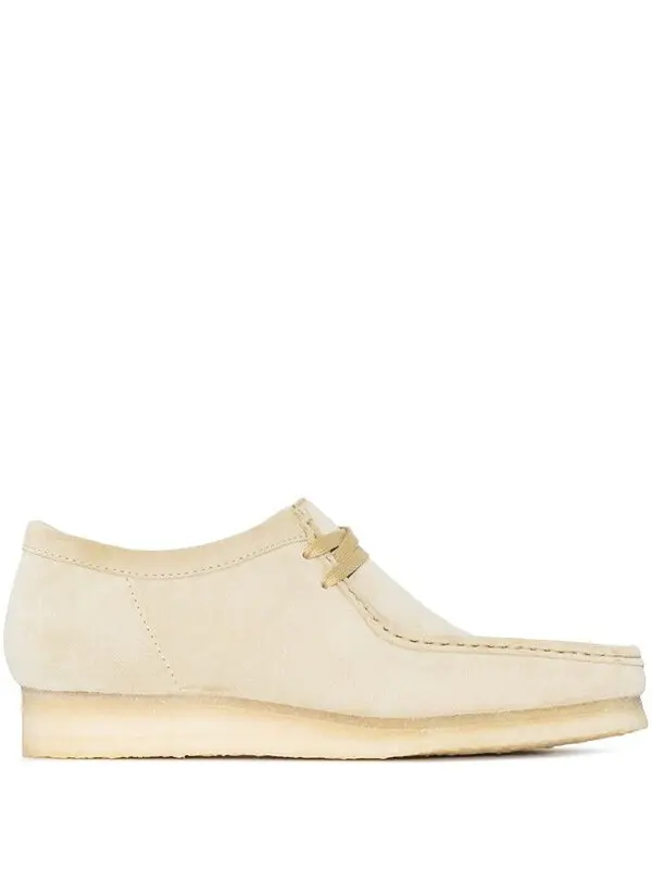 Clarks Flat Shoes - Maple Suede