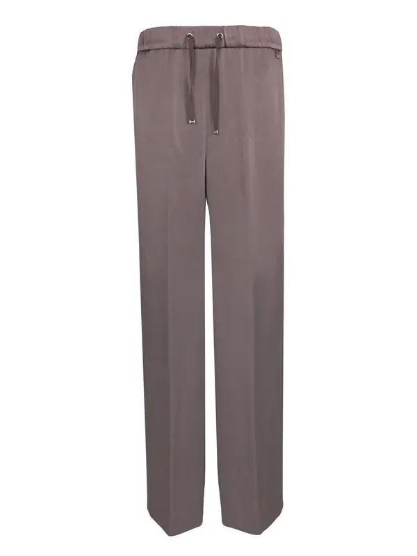Herno Straight Cut Trousers - Brown