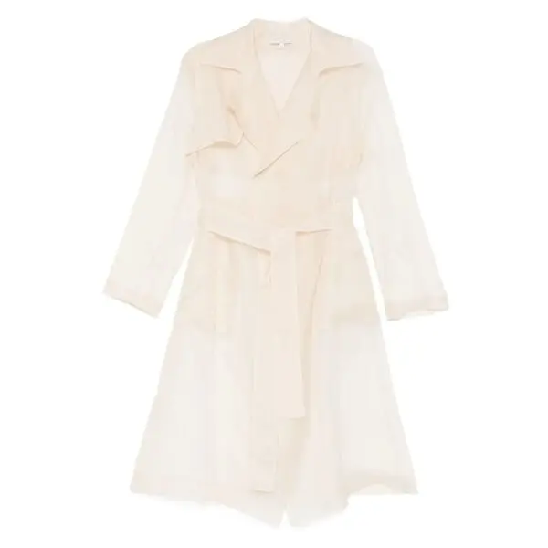 Antonelli Firenze Silk Rainwear - Beige