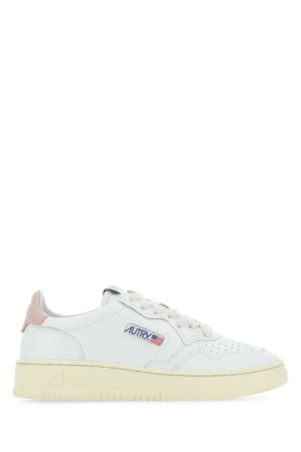 AUTRY Medalist Leather Sneakers - White