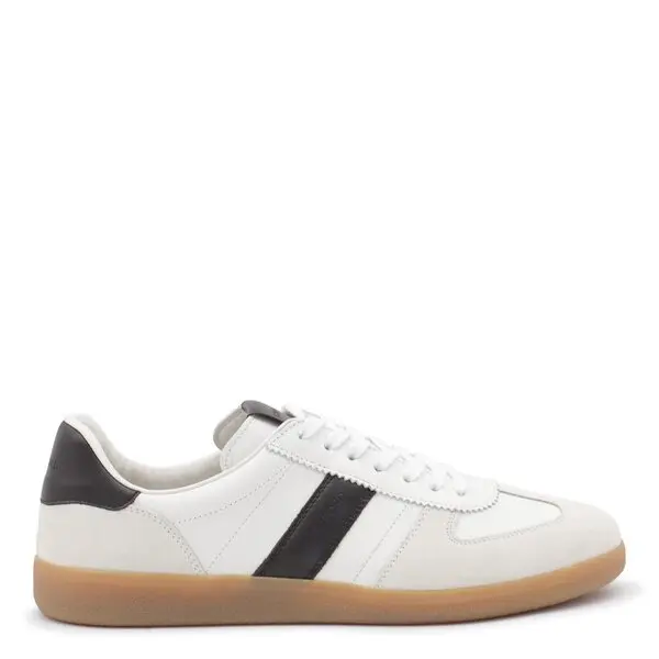 TOM FORD Lace Up Sneakers - Optical White/white + Amber
