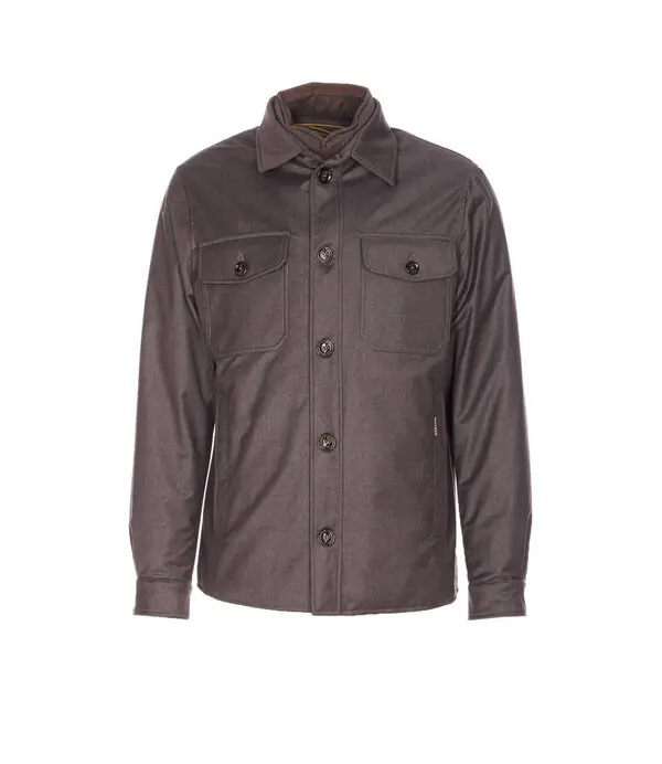 MOORER Duino Down Jacket - Brown