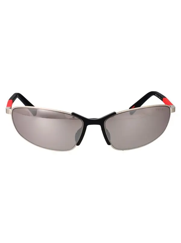 Prada Half Rim Sunglasses - 18x80i Matte Champagne