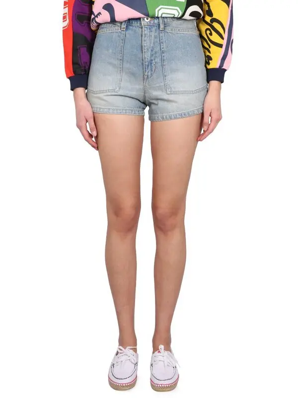 Kenzo Denim Shorts - Navy