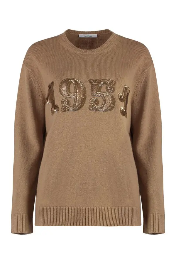 Max Mara Plata Wool And Cashmere Sweater