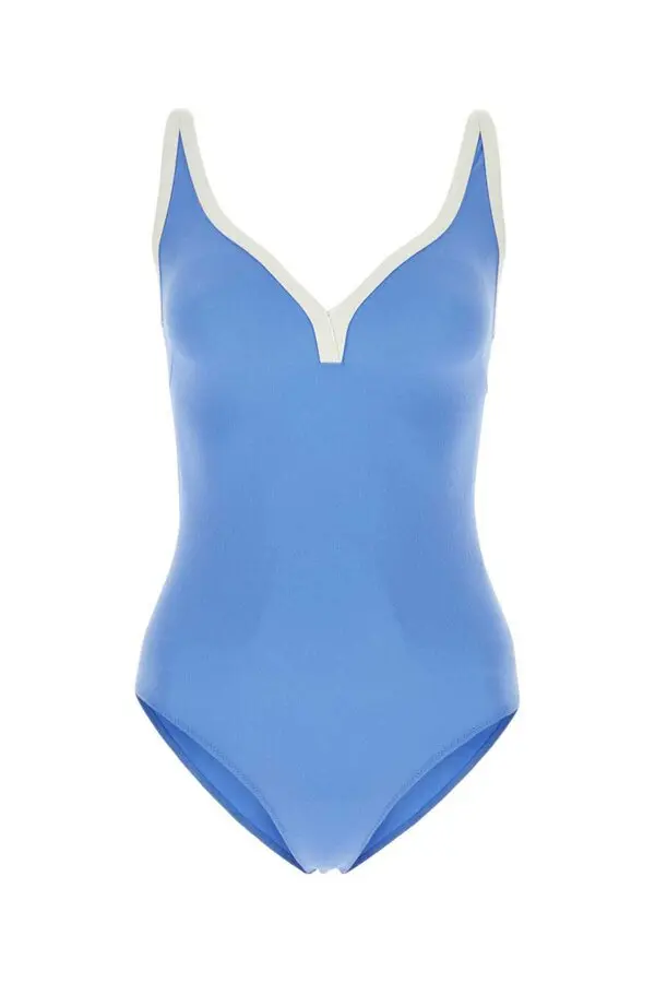 Lisa Marie Fernandez Maria Swimsuit - Blue