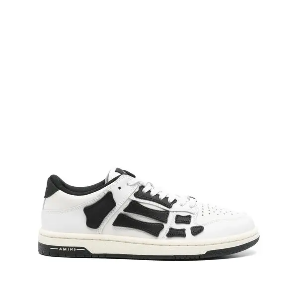 Amiri Panelled Leather Sneakers - Multicolor