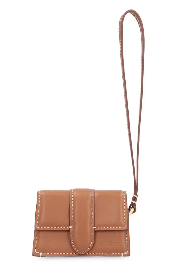 Jacquemus Le Porte Bambino Airpods Case - Brown