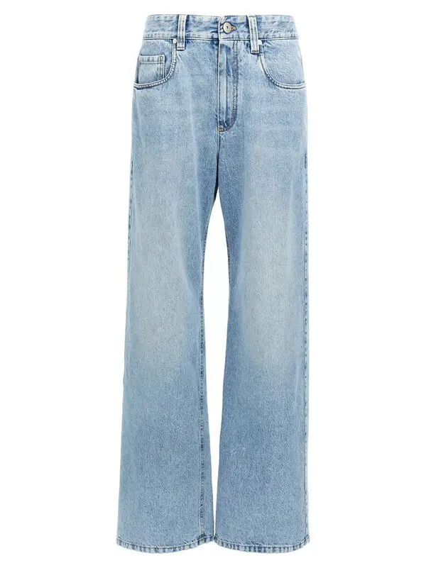 Brunello Cucinelli Straight-leg Denim Jeans