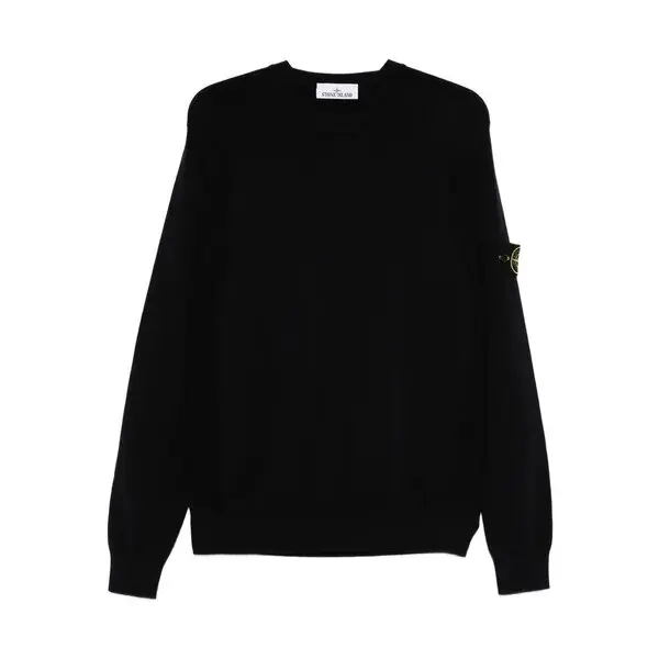 Stone Island Crew Neck Sweater - Blue