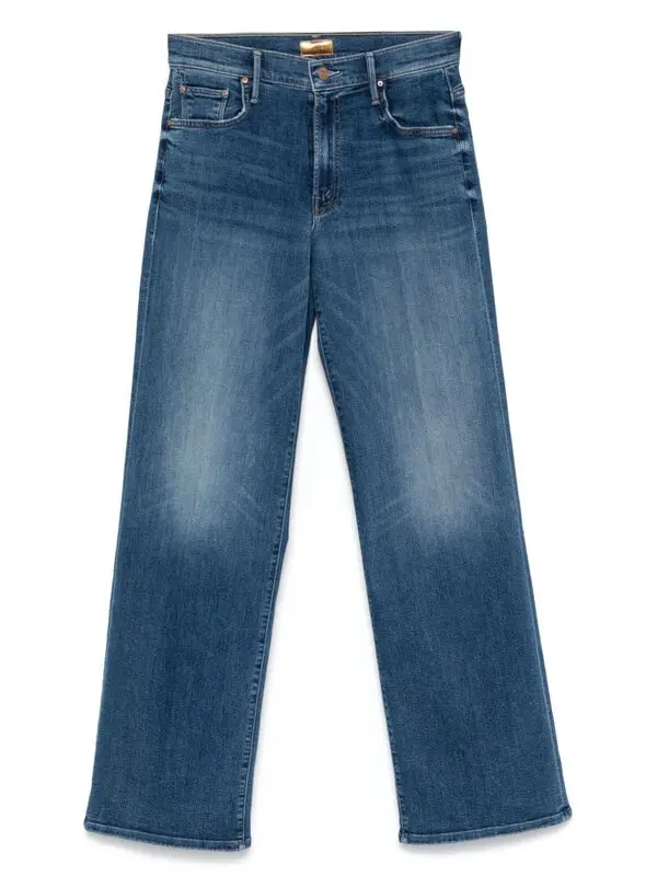 MOTHER Maven Sneak Jeans - Blue