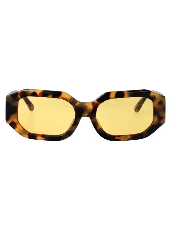 Attico Blake Sunglasses - T-shell/silver/yellow