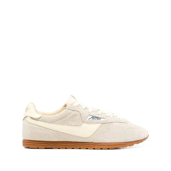 AUTRY Suede Sneakers - Beige