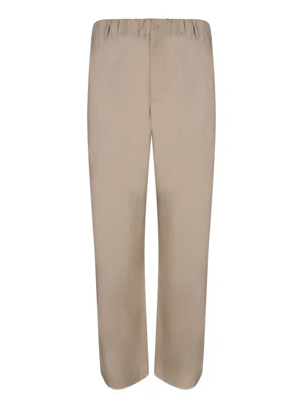 Gucci Regular Fit Cotton Trousers