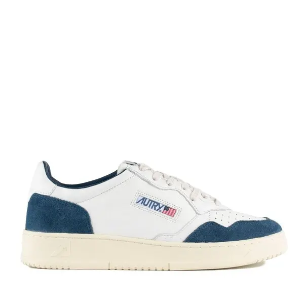 AUTRY Medalist Low Capri Sneakers - White, Blue