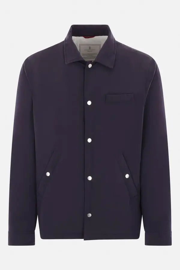 Brunello Cucinelli Padded Jacket - Blue Colored