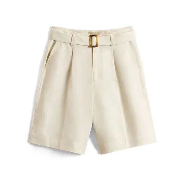 Woolrich Drapey Bermuda Short - Light Oak